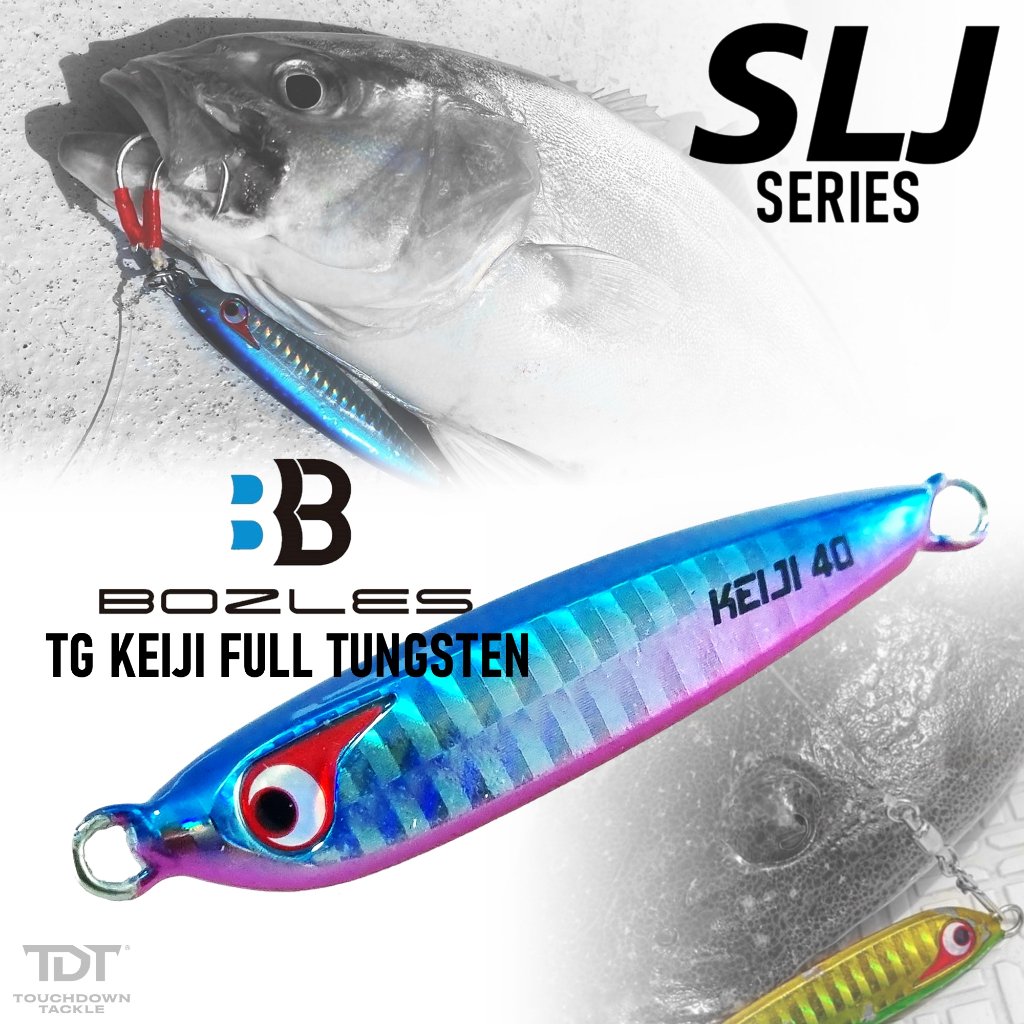 BOZLES TG KEIJI 40-60-80-100-120-150g SLJ *** เหยื่อจิ๊กทังสเตน ของแท้ MADE IN JAPAN 100% ...