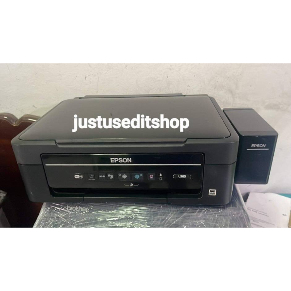 Printer Epson L385wifi wifidirect print copy scan (มือสอง) | Shopee ...
