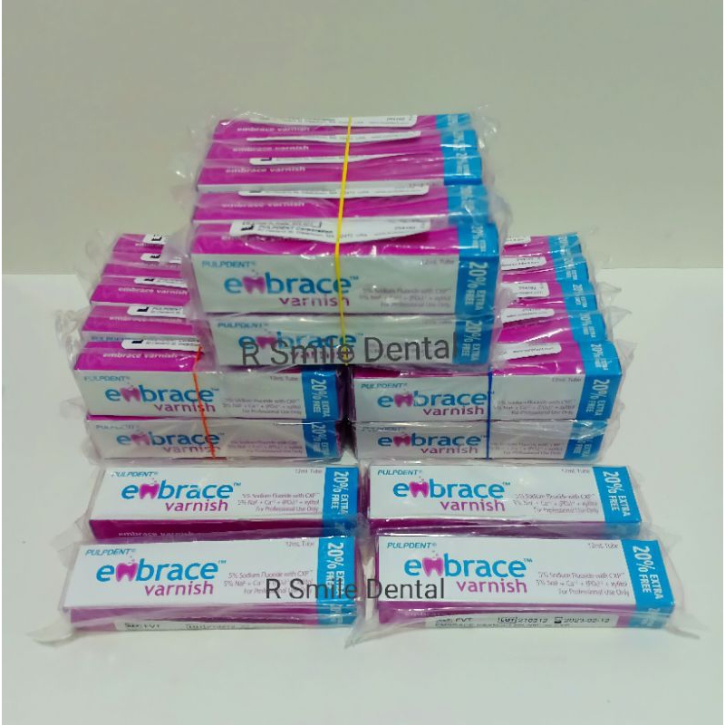 ฟลูออไรด์วานิช Embrace (Fluoride Varnish) | Shopee Thailand