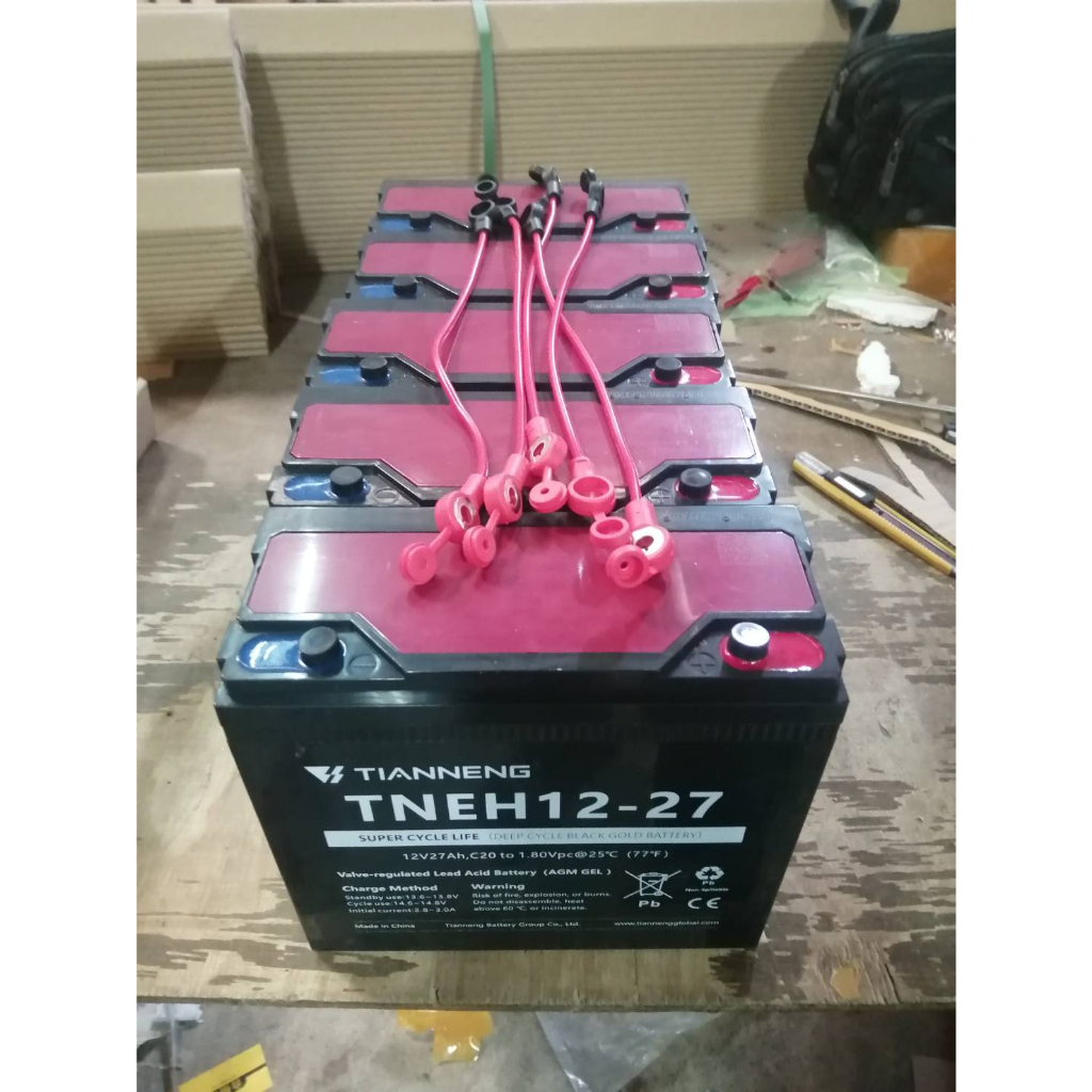 แบตเตอรี่ตะกั่ว (แห้ง)A6รุ่นใหม่(ราคาจำนวน5ลูก60V)แบตใหม่ของแท้100%ใช้รถไฟฟ้ามอเตอร์ไซร์ขนาด ...