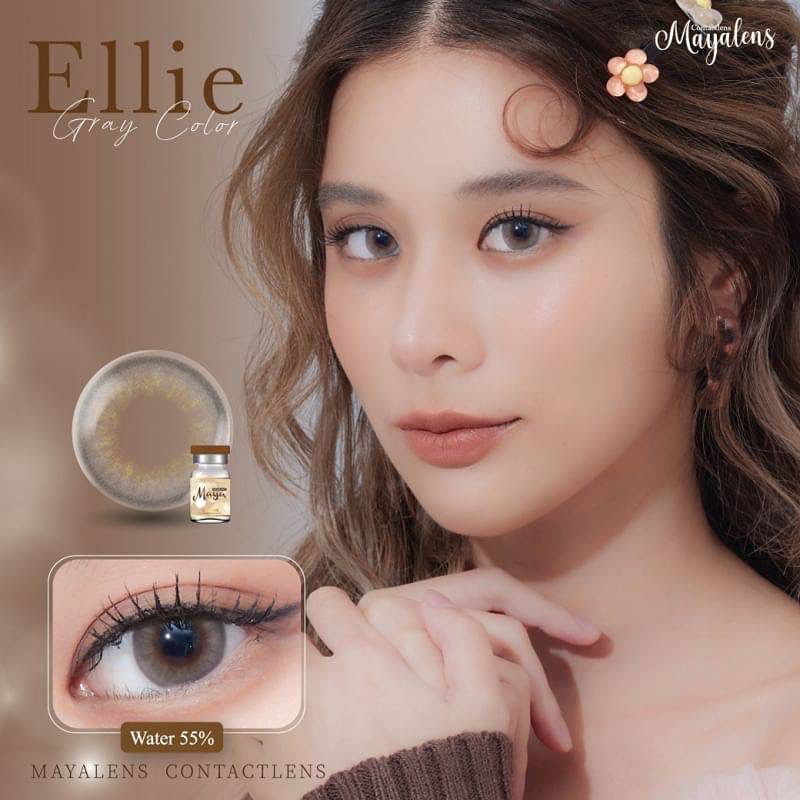 Ellie gray พร้อมส่งสายตาปกติและค่าสายตา (Mayalens) | Shopee Thailand