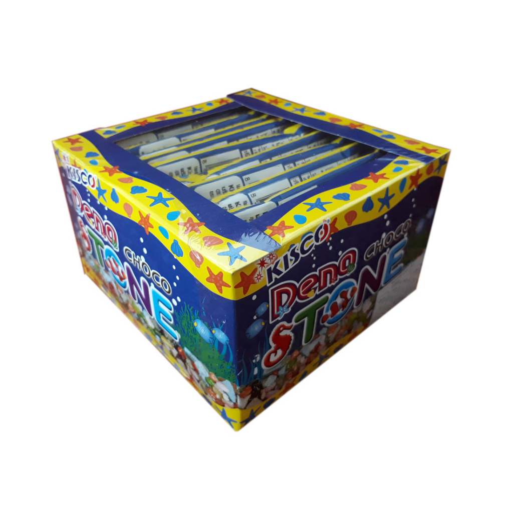ช็อกหิน คิสโก้ ดีโน่ Deno Choco stone ช็อกโกแลตรูปหินหลากสีดิสโก้ ดีโน ...