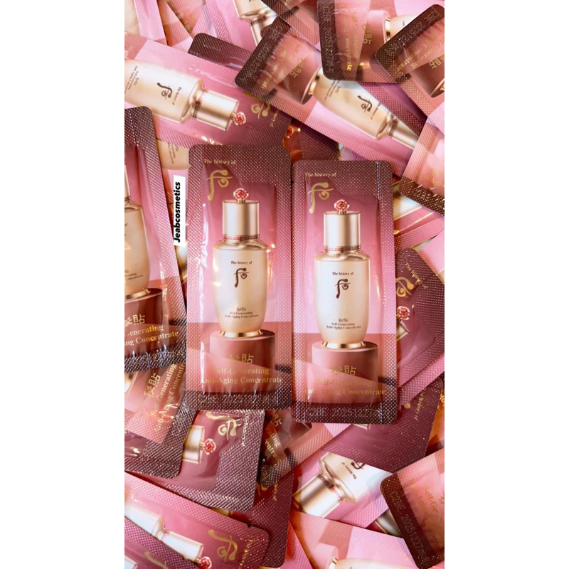 The history of whoo self generating anti aging concentrate | Shopee ...