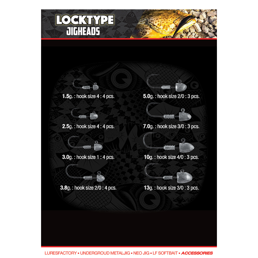 หัวจิ๊ก Lures Factory Locktype | Shopee Thailand