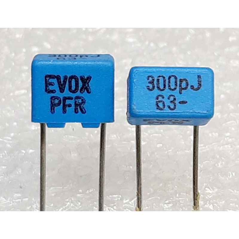 Evox Rifa PFR5 300pf 300p 301 63v ERO 330pf 100v Polyester Capacitor ...