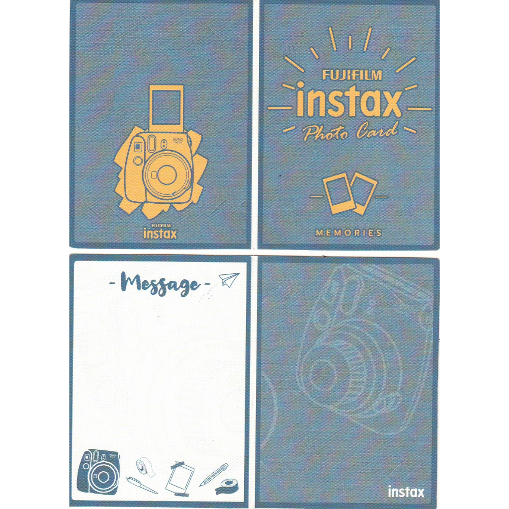 การ์ดใส่รูป instax Photo Card&WONDER POP UP CARD | Shopee Thailand
