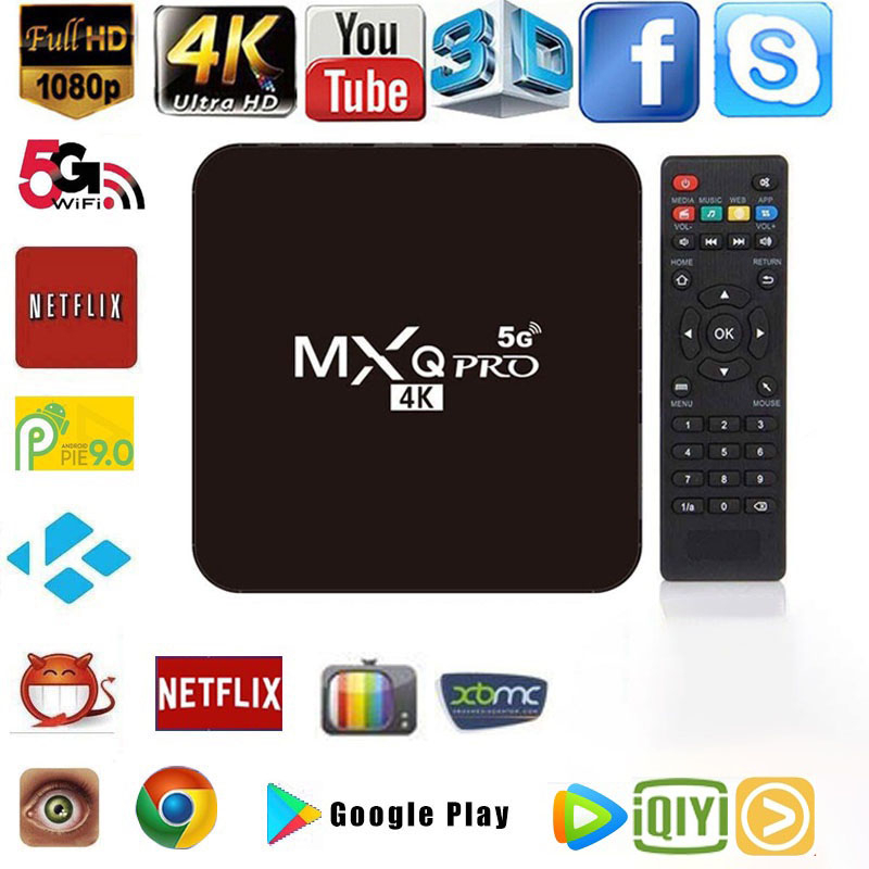 TV BOX MXQ Pro Smart Box 8GB/128GB Android 11.0 Android ออนไลน์กล่อง ...