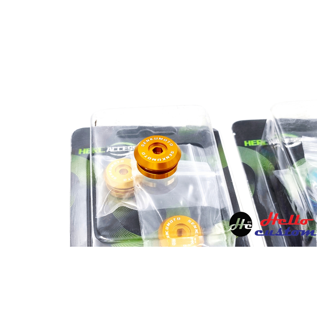 น็อตอุดกรองอากาศ CNC XMAX 300 (1 ชุดมี 3 ตัว ) | Shopee Thailand