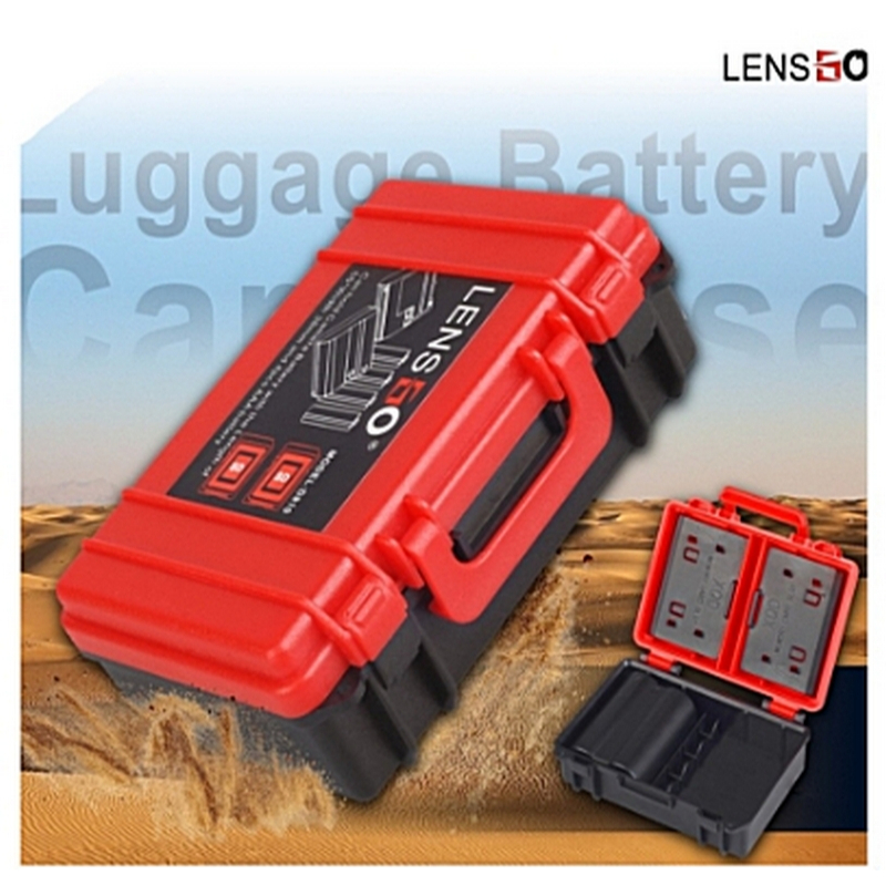 LENSGO Camera Battery Case D810 กล่องใส่ Memory Card กล่องใส่ถ่าน AA ...