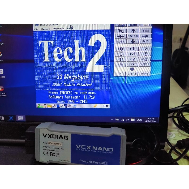 ชุดสแกนรถศูนย์ อีซูสุ isuzu tech2winสำหรับรถปี 1998-2011 | Shopee Thailand