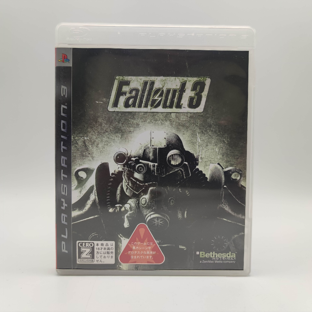 FALL OUT 3 แผ่นสภาพดี PlayStation 3 PS3 มีกล่องใสสวมเพื่อเก็บสะสมให้ ...