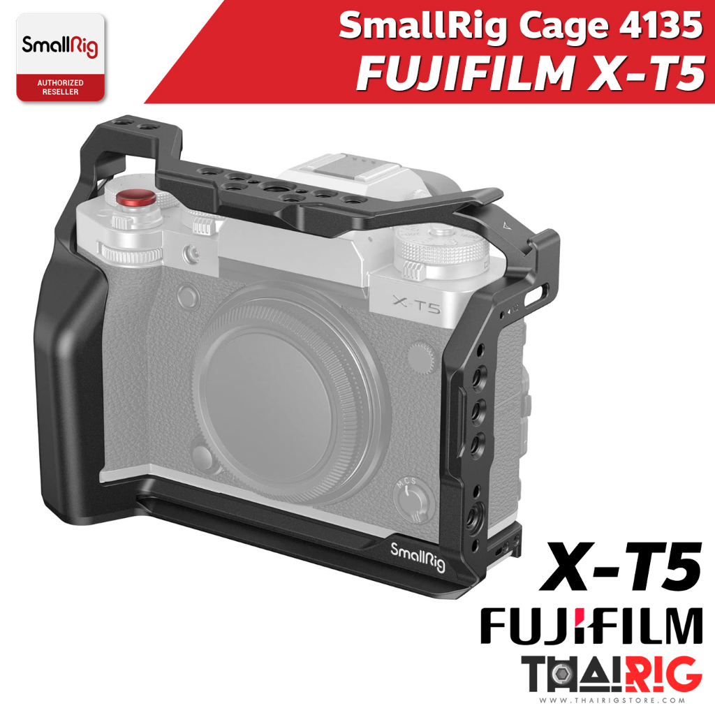 📌ส่งจากไทย📦 SmallRig Cage FUJIFILM X-T5 4135 Multifunctional เคส กล้อง Fuji XT5 | Shopee Thailand