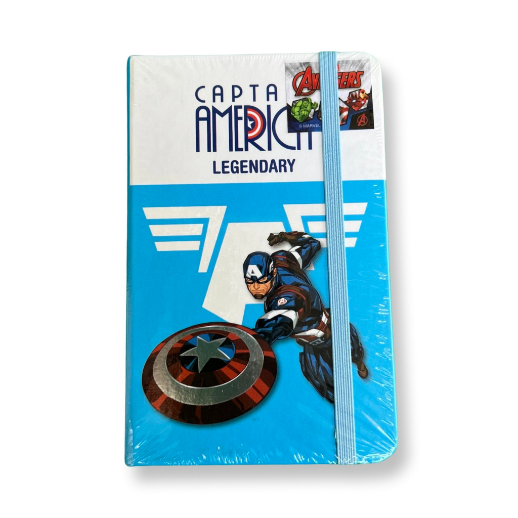 สมุดโน๊ตปกแข็งลายลิขสิทธิ์แท้ Avengers ขนาด A5/A6 สมุดจดบันทึกปกแข็ง ...