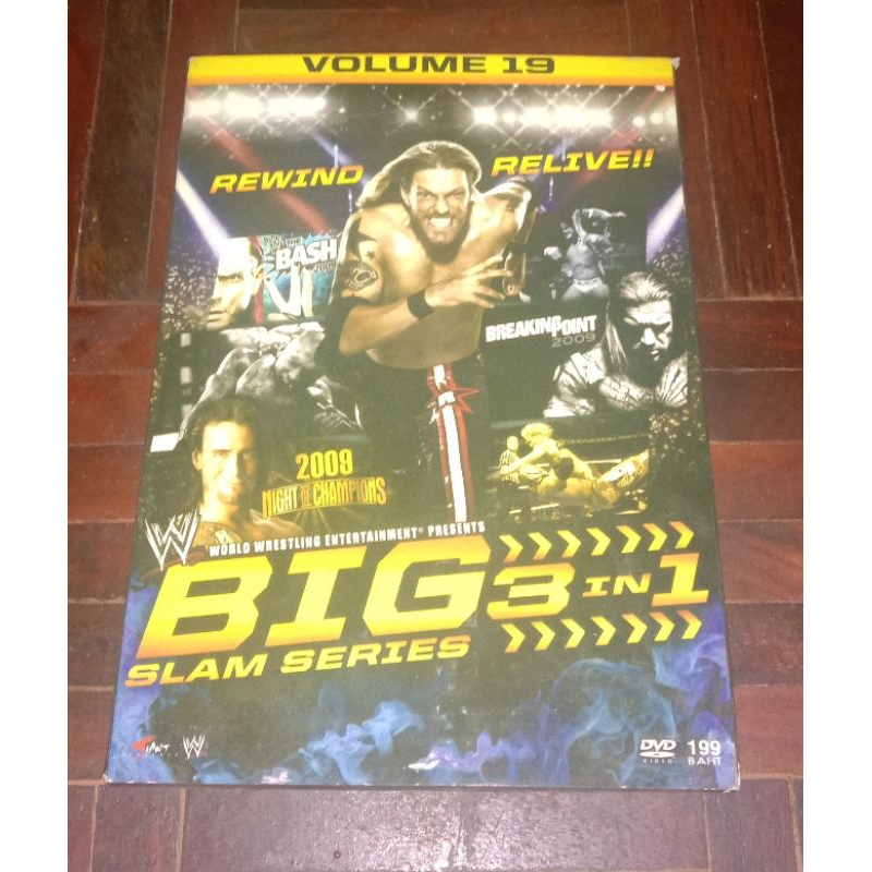 แผ่นมวยปล้ำ vcd & dvd (หายากมาก) แผ่นแท้ มือสอง | Shopee Thailand