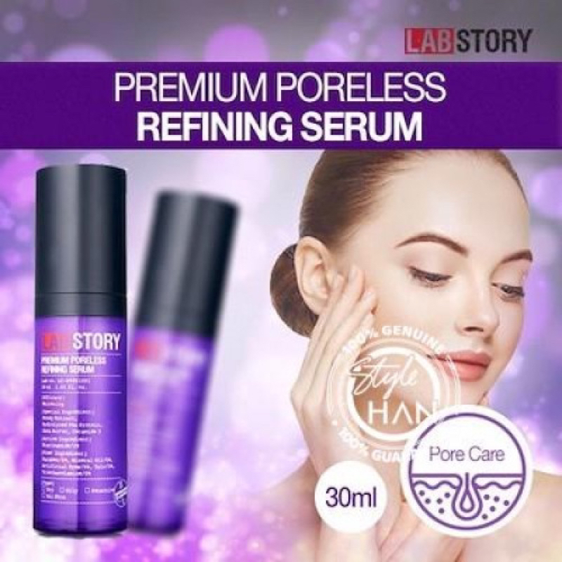 *หมดอายุ 12/2024* **ของแท้** Labstory Premium Poreless Refining Serum 30 ml. | Shopee Thailand