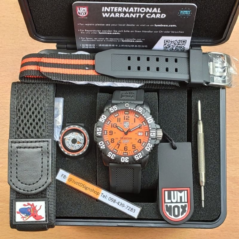 Luminox 3059.set UVP Scott Cassell (3050 Series) ของแท้ของใหม่มือ 1 ครบ ...