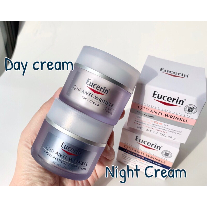 Eucerin set day🌤+night 🌙 | Shopee Thailand