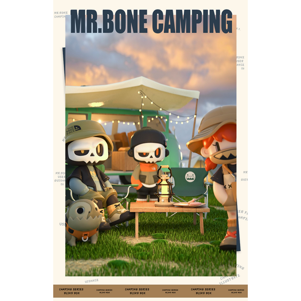 Mr.Bone Camping ขนาด 150% ของแท้ พร้อมส่ง | Shopee Thailand