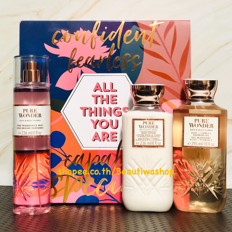 ของขวัญชุด 3 ชิ้น Bath and Body Works Signature Collection Body lotion ...