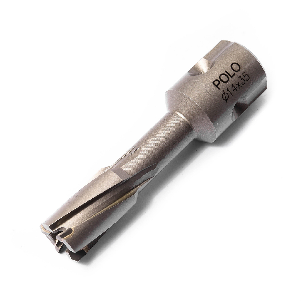 ดอกเจาะเหล็กคัตเตอร์คาร์ไบด์ Dia 14X35 มม. TCT รุ่น DNTC เจาะลึกสุด 35 ...