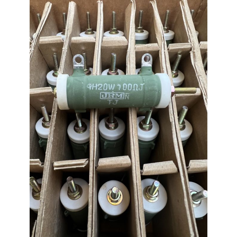 2K 20W (2เคโอห์ม) 20วัตต์ JRM JAPAN 2K 20W รีซิสเตอร์แบบไววาวส์ฟิกค่า ...