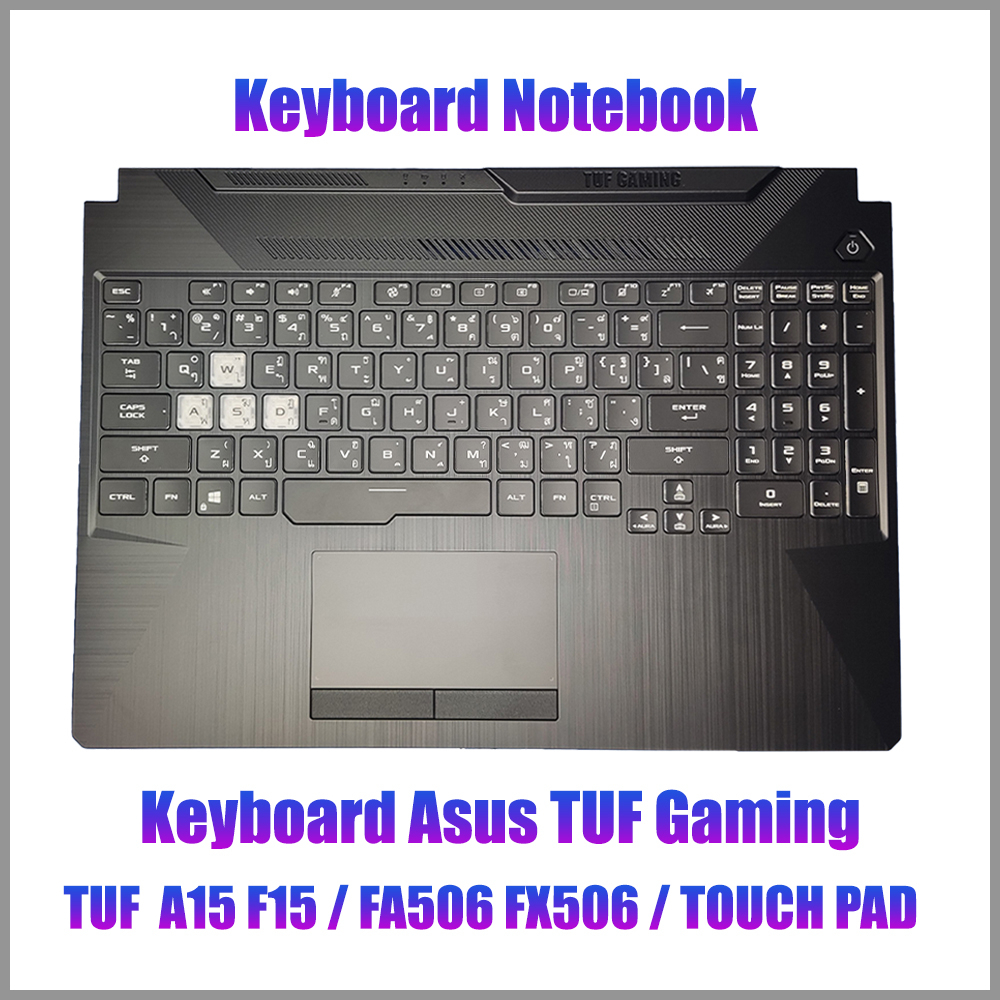 Keyboard Notebook Asus / ASUS TUF GAMING / FA506 / FX506 / Touch pad ...