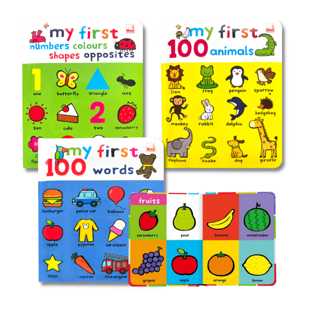 บอร์ดบุ๊คคำศัพท์ My First 100 Collection พจนานุกรมภาพคำศัพท์สำหรับเด็ก ...