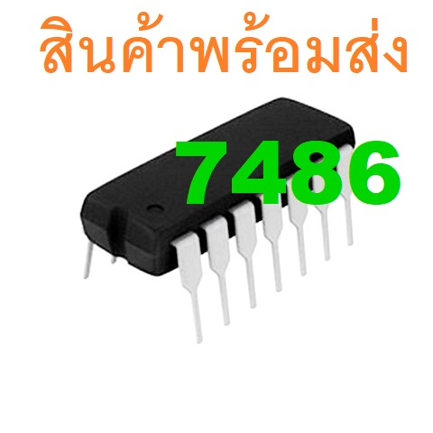 74LS86 74HC86 7486 Quad 2-Input Exclusive-OR Gate TTL DIP-14 | Shopee ...