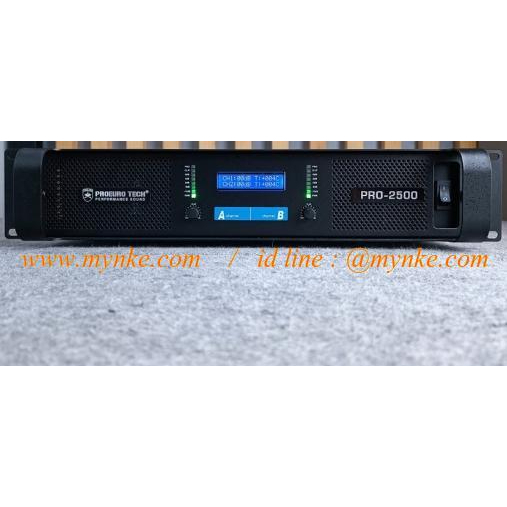 *มีจอ* PROEUROTECH PRO-2500 POWERAMP *มีจอ* เพาเวอร์แอมป์ กำลังขับ 250 วัตต์ รุ่นใหม่ โปรยูโรเทค ...