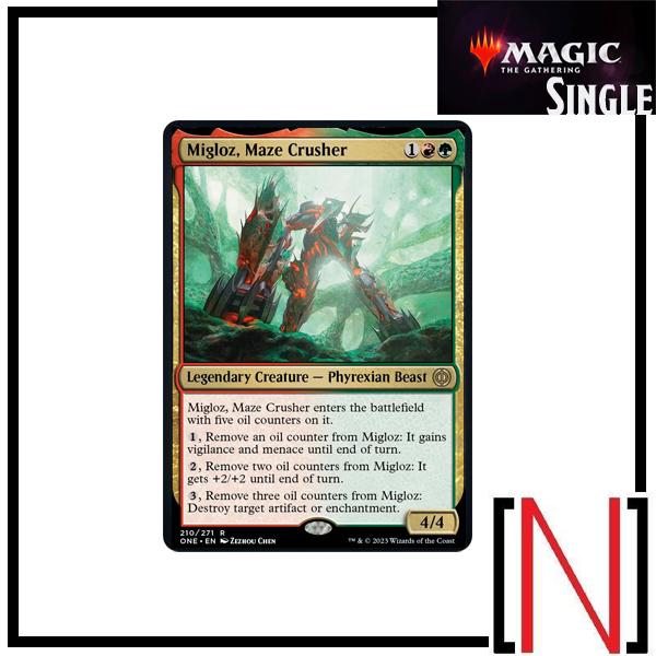 [MTG][Single][ONE] Migloz, Maze Crusher ระดับ Rare [ภาษาอังกฤษ ...