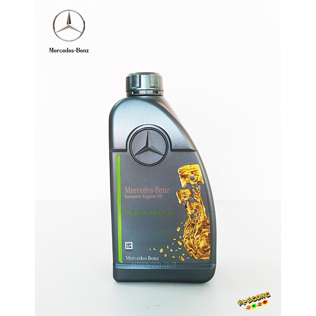 น้ำมันเครื่องเบนซ์ Benz 5w-30 MB 229.52 ขนาด1ลิตร แท้ 100% รับประกัน ...