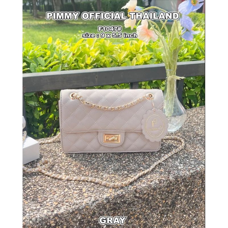 กระเป๋าสะพายข้าง แบรนด์ PIMMY(พิมมี่) F-1047 | Shopee Thailand