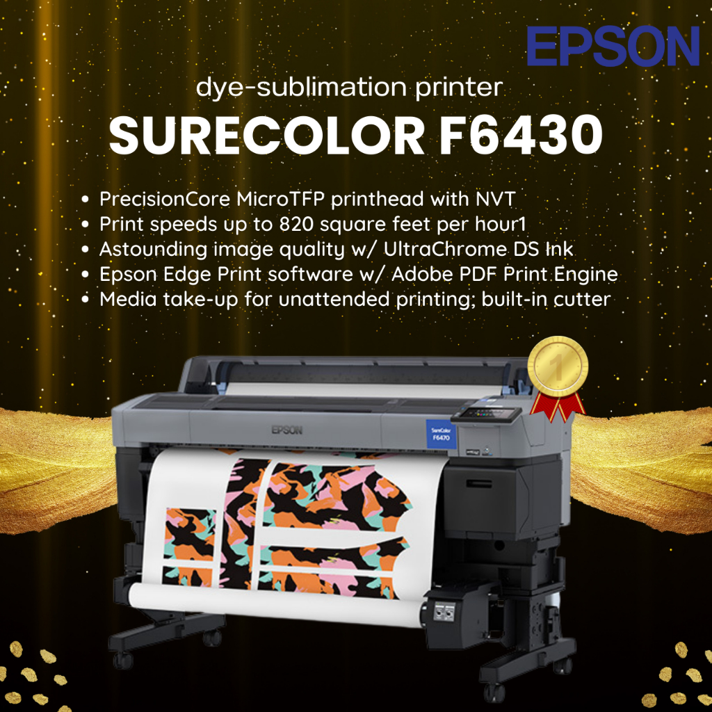 เครื่องปริ้นซับลิเมชั่น SureColor F6430 (ใบจองเครื่อง) | Shopee Thailand