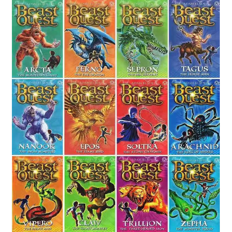 Beast Quest The Hero Collection 18 Books Series 1 - 3 Books Set by Adam ...