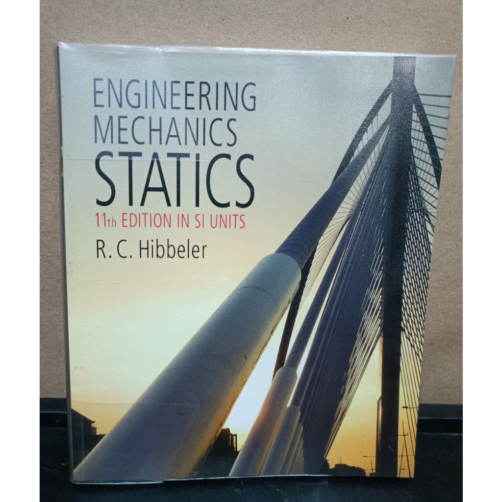 หนังสือภาษาอังกฤษ Engineering Mechanics: Statics 11th Edition โดย ... หนังสือภาษาอังกฤษ Engineering Mechanics: Statics 11th Edition โดย ...