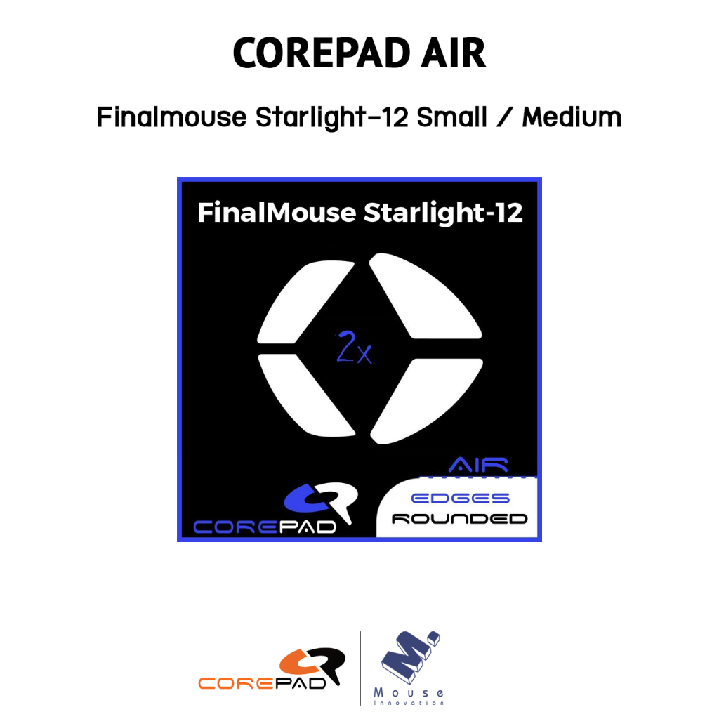 เมาส์ฟีท (Mouse Feet) Corepad Skatez ของ Finalmouse Starlight-12 Small ...