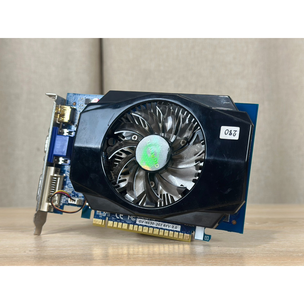 การ์ดจอ(graphic card) NVIDIA GT630 2GB DDR3 (ไม่ต่อไฟเพิ่ม) 1 MONTH WARANTY | Shopee Thailand