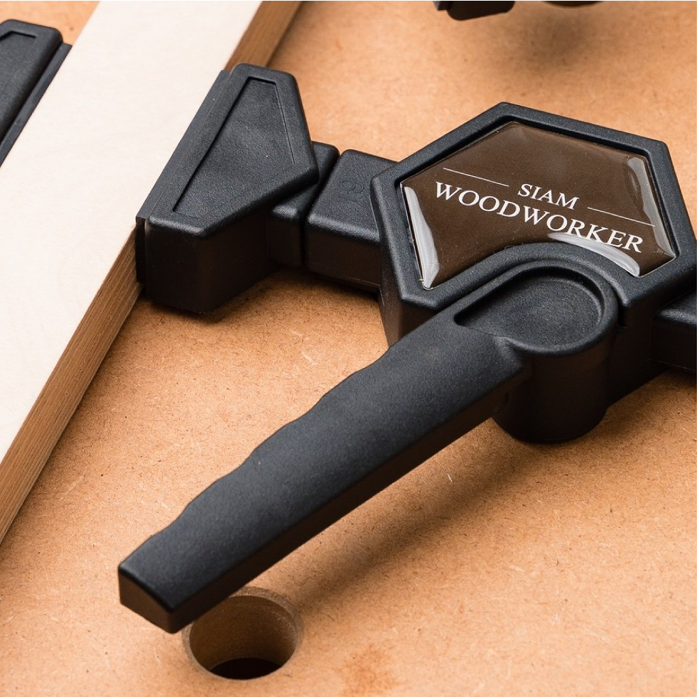 แคลมป์จับชิ้นงาน หน้าโต๊ะงานไม้ SWT Surface Clamps ปากกาจับชิ้นงาน ...