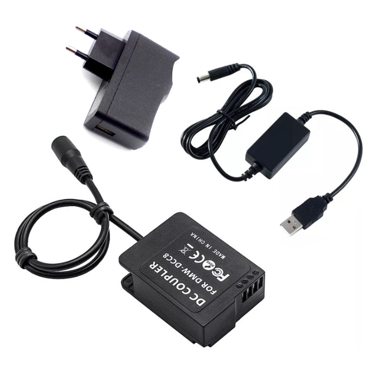 แบตเตอรี่ดัมมี่ DMW-BLC12 DCC8 สำหรับ Lumix DMC-GX8 G95 G85 GH2 G5 G6 ...