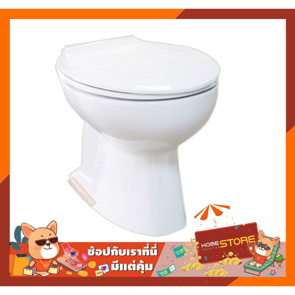 โถส้วมนั่งราบ แบบราดน้ำ แชมเปี้ยน Champion Pail Flush Toilet Champion ...