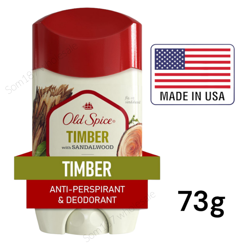 Old Spice Invisible Solid Antiperspirant Deodorant for Men Timber with ...