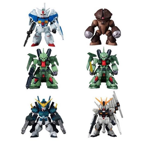 Bandai (ครบ Set 6 กล่อง) FW Gundam Converge 10th Anniversary Memorial Selection 02 4549660628323 ...