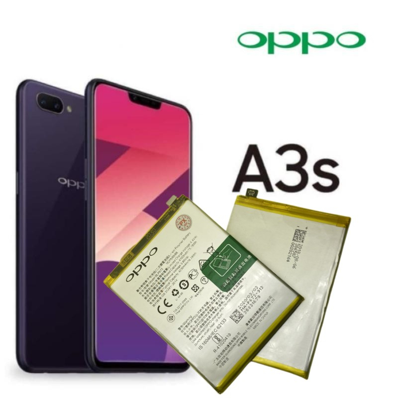 แบต Oppo A3s A7 / A5s / Realme3 / C1 / A12 (BLP673) ความจุ 4,100mAh ...