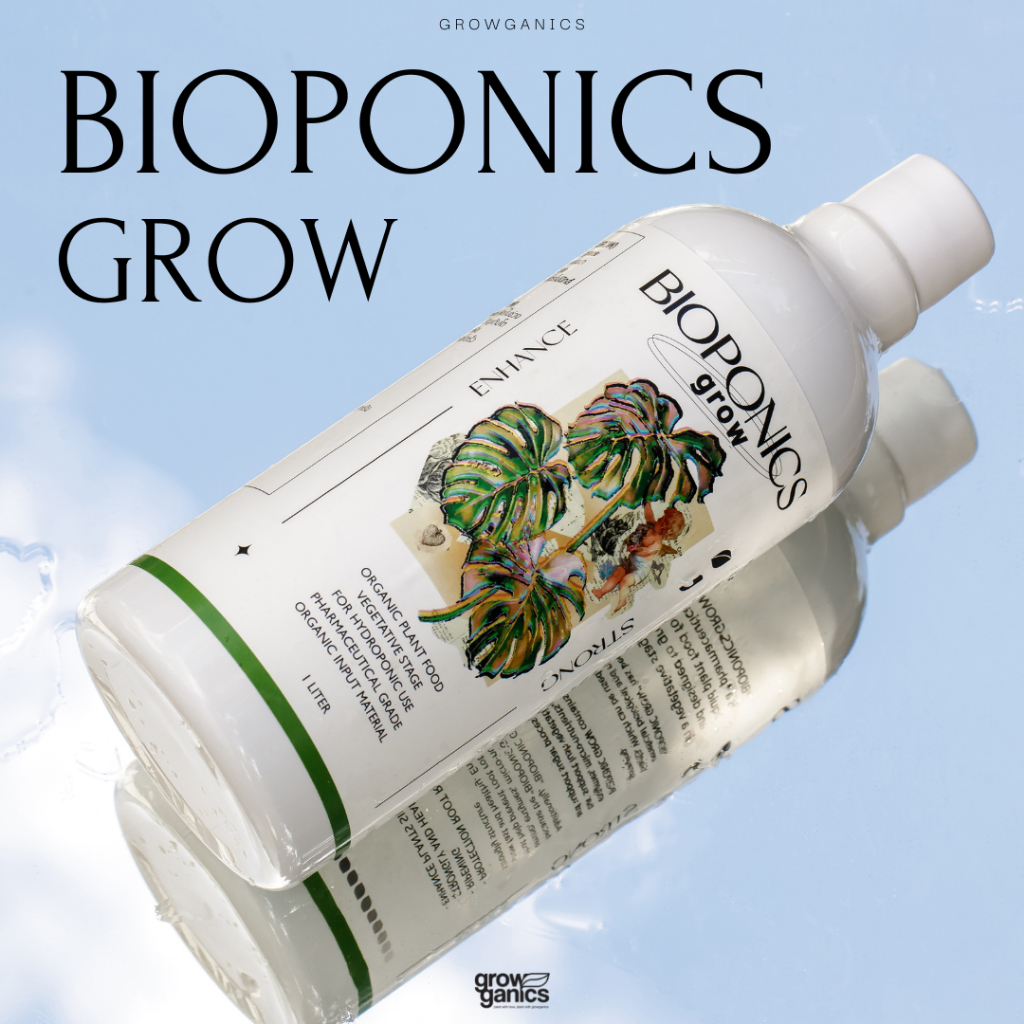 ไบโอโปนิกส์ โกรว์ (BIOPONICS GROW) ชุดบำรุงสารอินทรีย์และจุลินทรีย์เร่ง ...