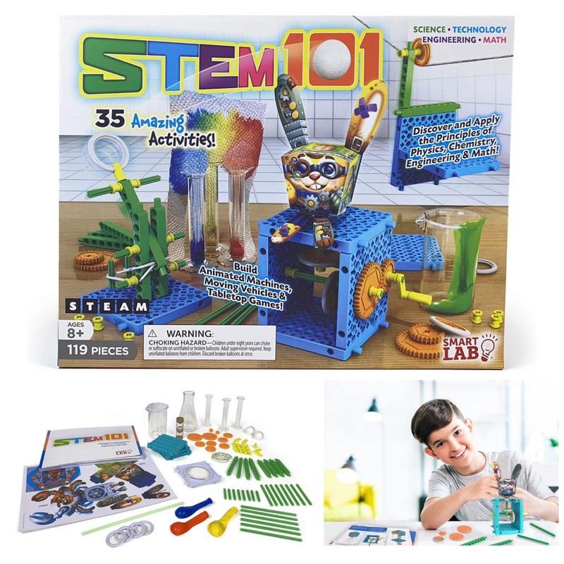 SmartLab Toys STEM 101 Science Lab with 35 Amazing Science activites ...