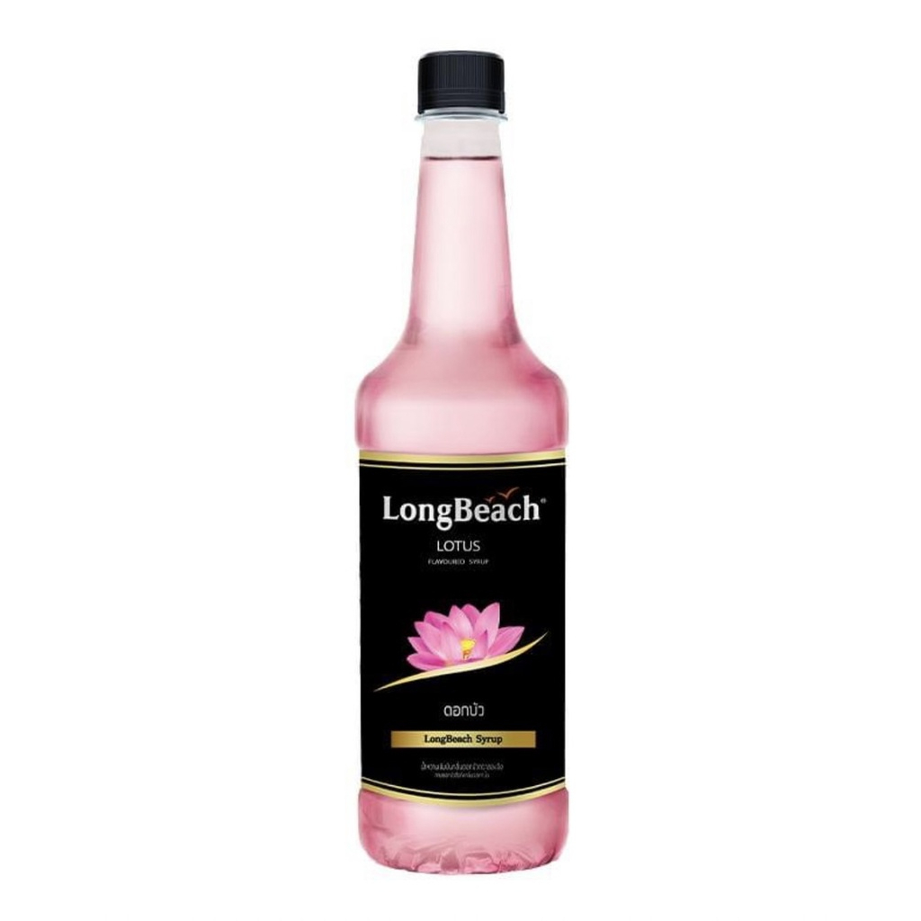 LongBeach Lotus Syrup ลองบีชไซรัปดอกบัว | Shopee Thailand