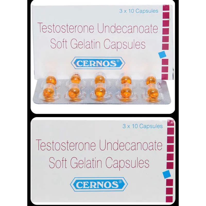 cernos 30 capsules Testosterone booster soft gelatin 40mg ของแท้ ส่งตรง ...