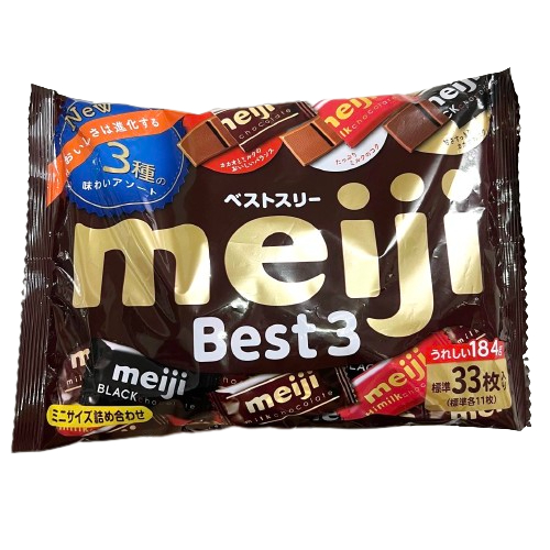 Meiji Best 3 เมจิช็อกโกแลต | Shopee Thailand