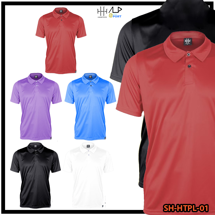 💥ลดโหดสูงสุด 1,000 บาท💥 เสื้อโปโล HUNTER ฮันเตอร์ รหัส SH-HTPL-01 รุ่น ...