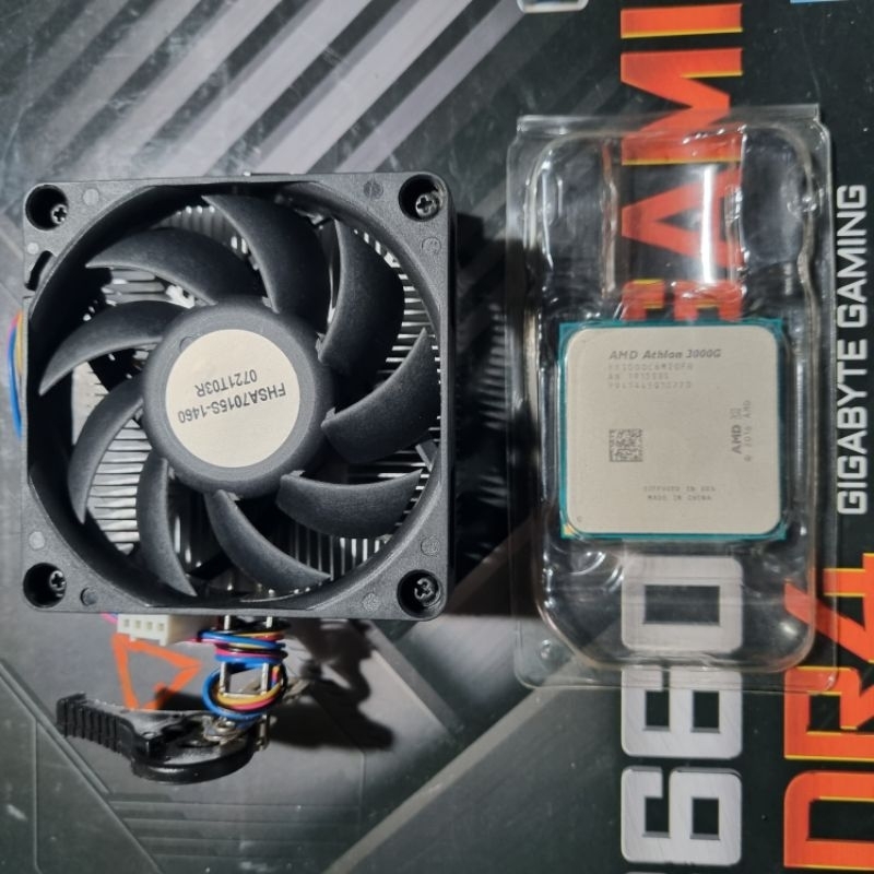 CPU AMD ATHLON 3000G 2C/4T (AM4) มือ2 ใช้งานปกติ-มีประกันศูนย์ | Shopee ...